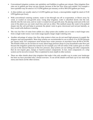 The basic parts of a drip system | DOC