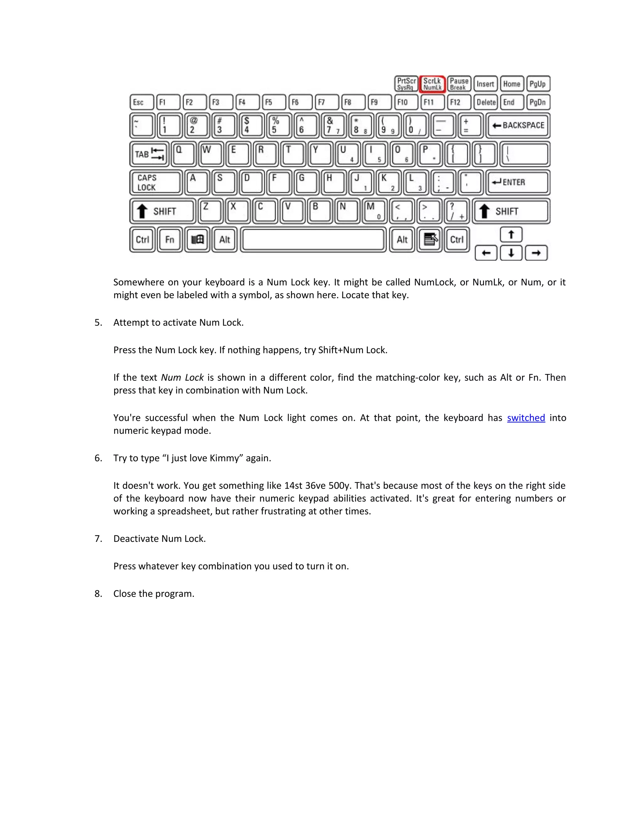 The basic pc keyboard | PDF