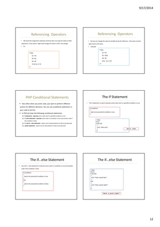 Materi Dasar PHP | PDF
