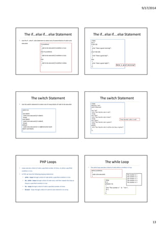 Materi Dasar PHP | PDF