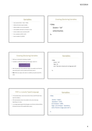 Materi Dasar PHP | PDF