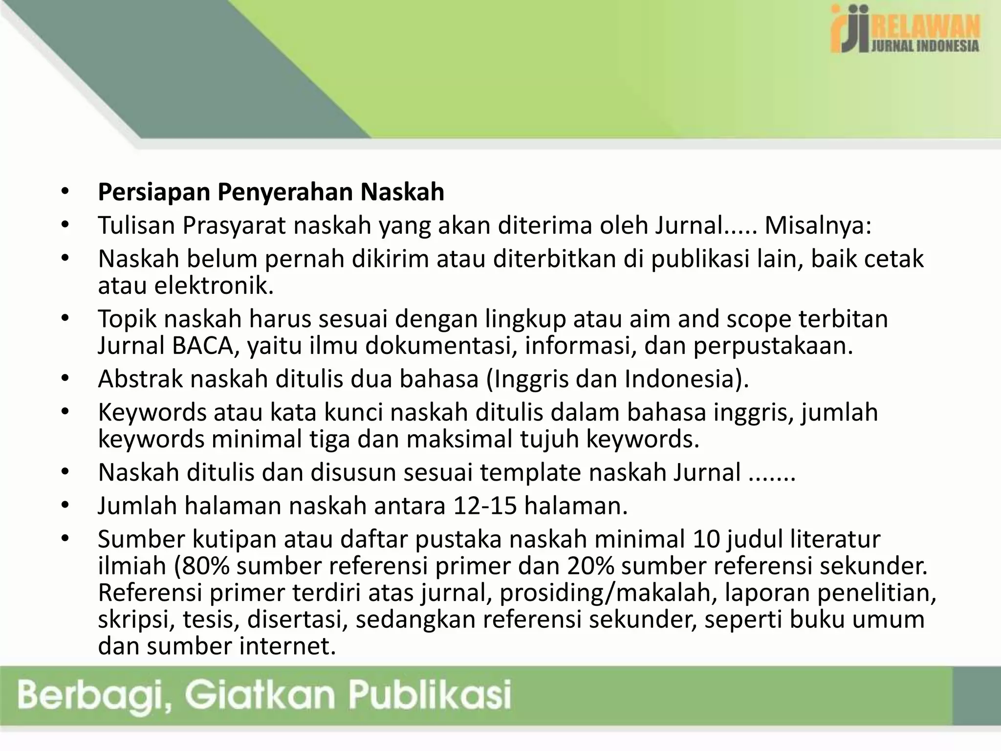 The basic setup for ojs versi 2 | PPTX