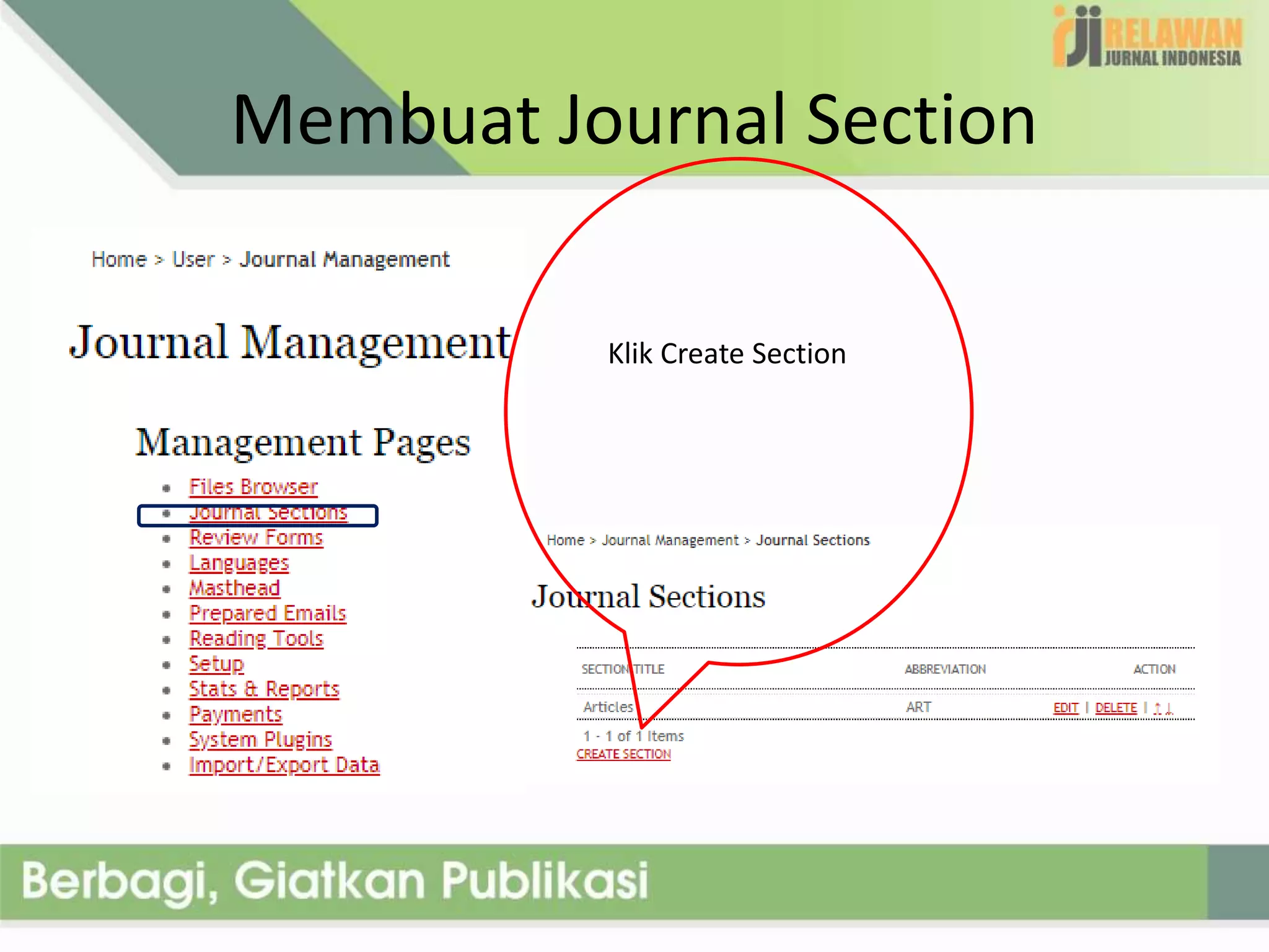 The basic setup for ojs versi 2 | PPTX