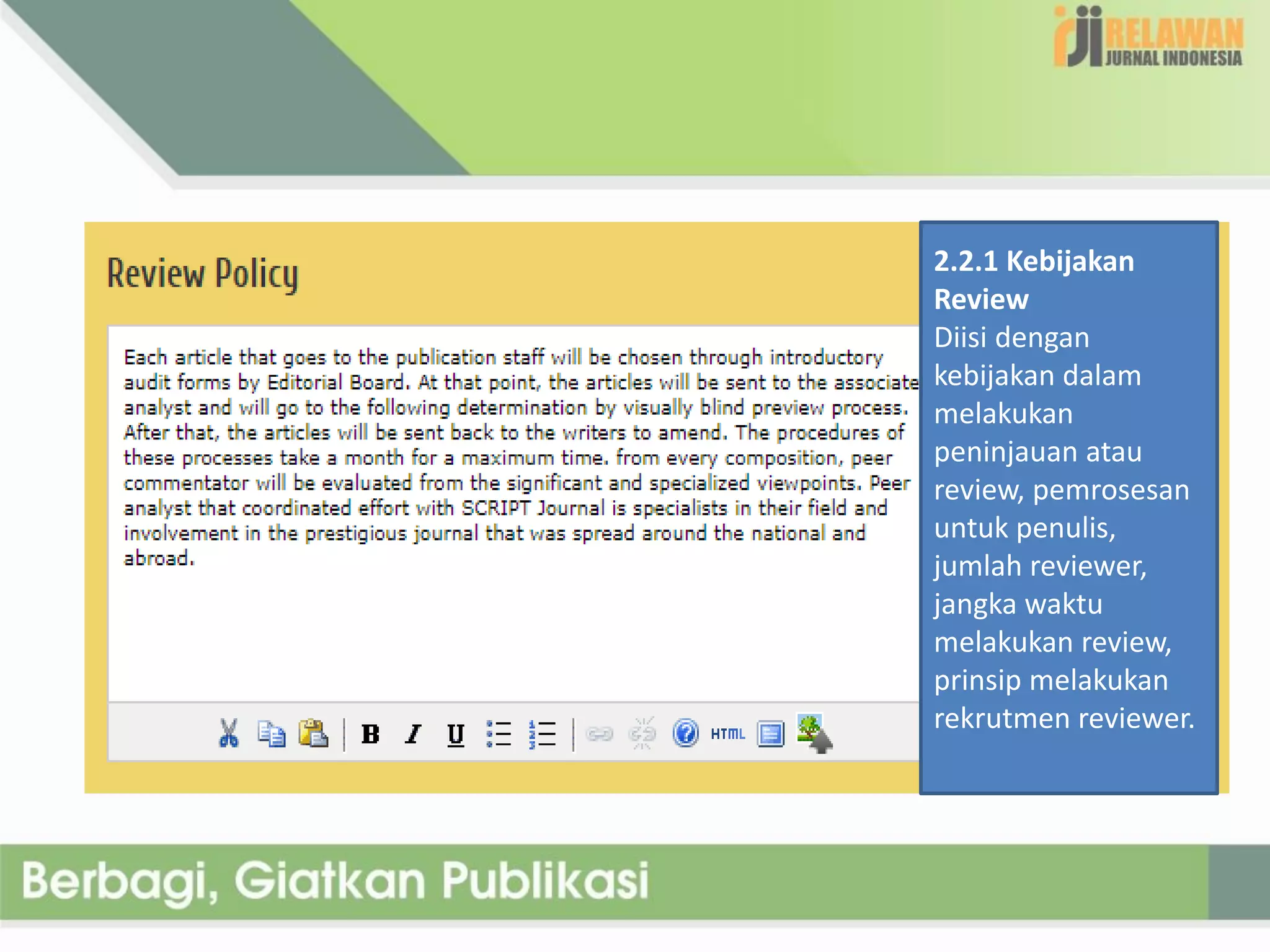 The Basic Setup for OJS 2 | PDF