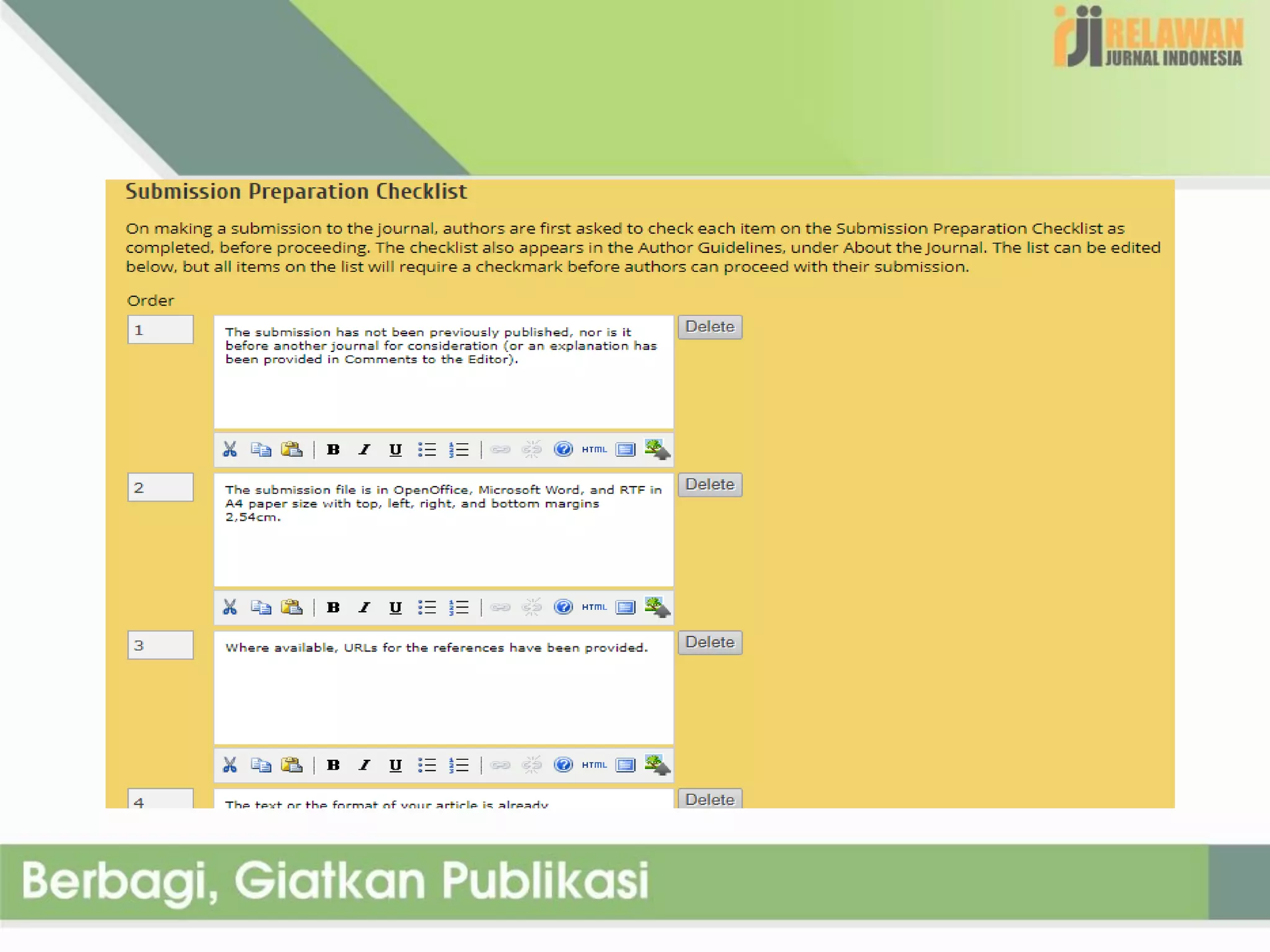 The Basic Setup for OJS 2 | PDF