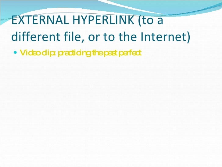 The Basics Of Adding Internal And External Hyperlinks
