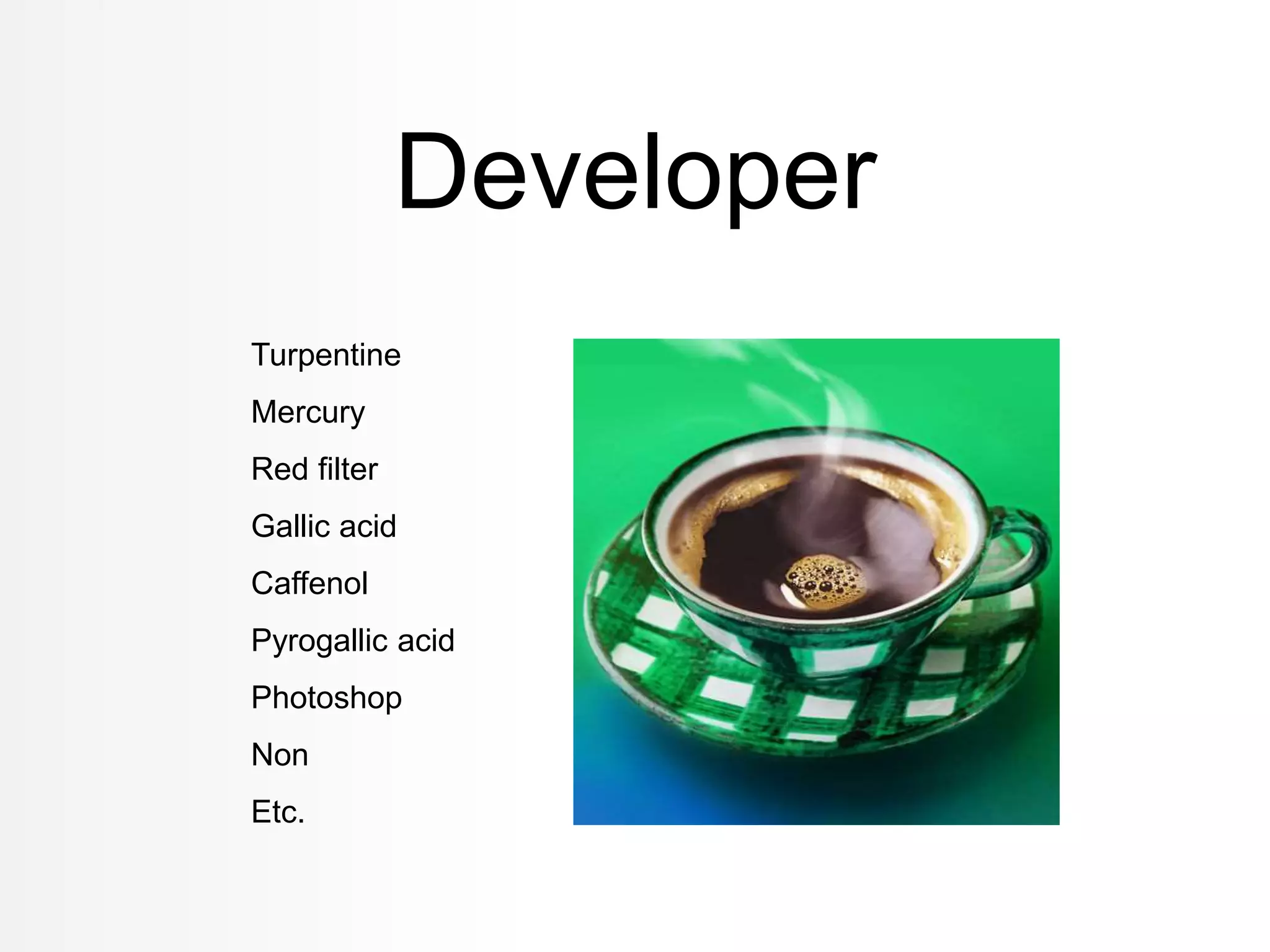 The Basics of Alternative Photographic Processes | PPTX | Photography ...