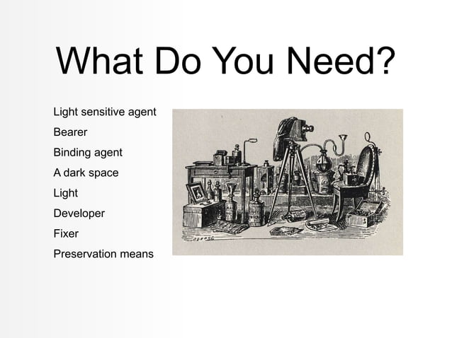 The Basics of Alternative Photographic Processes | PPTX | Photography ...