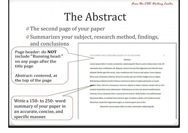 The Basics Of APA Formatting | PPT