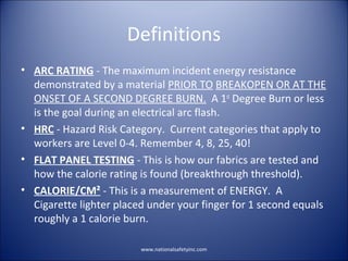 The basics of arc flash | PPT