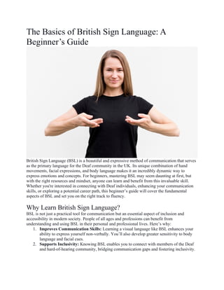 The Basics of British Sign Language.docx