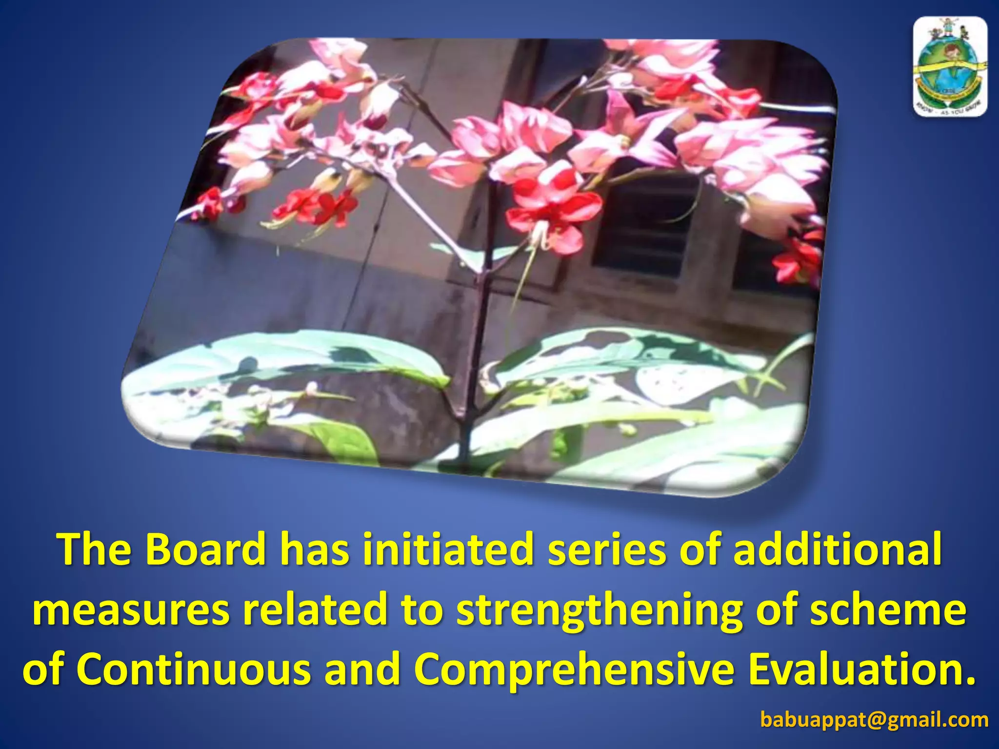 The basics of cbse cce and grading system | PPT