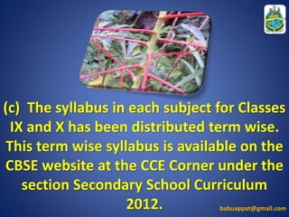 The basics of cbse cce and grading system | PPT