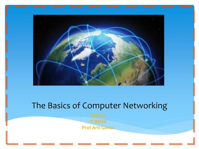 The basics of computer networking | PPT