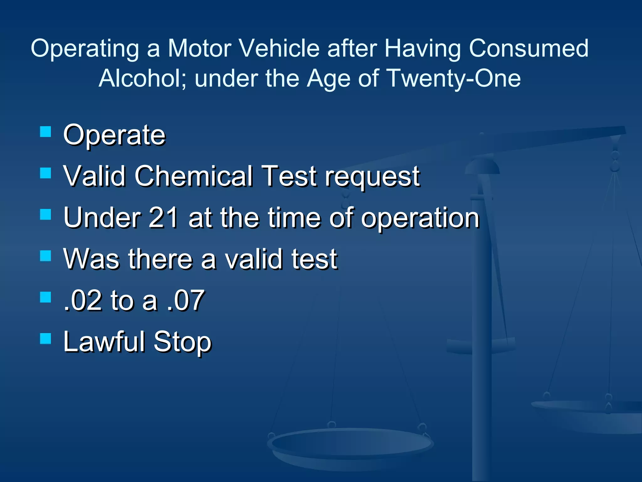 Basics of a New York DWI Defense | PPT