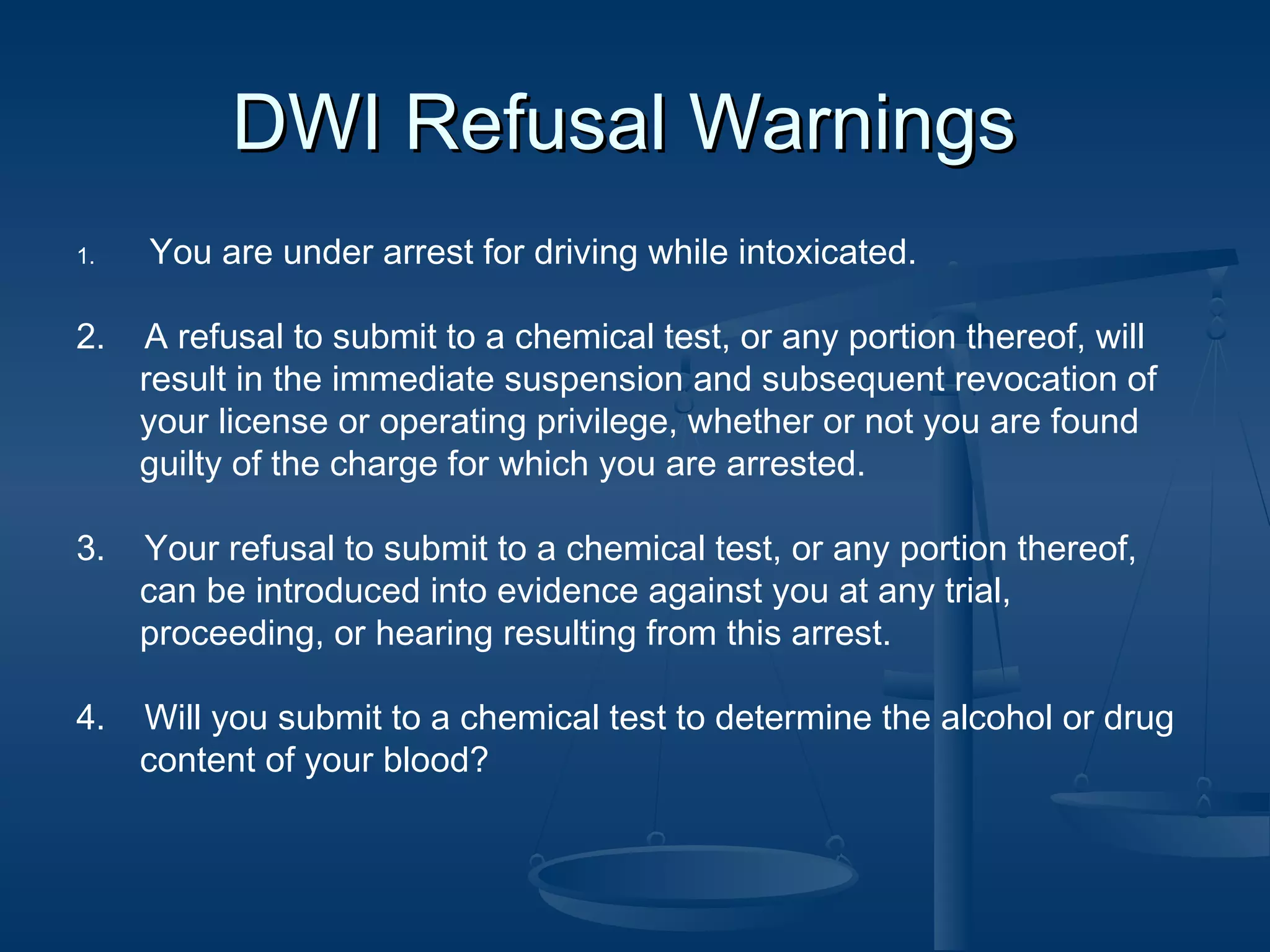 Basics of a New York DWI Defense | PPT