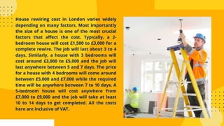 The Basics of Electrical Rewire – The Cost and The Days Factors | PPT