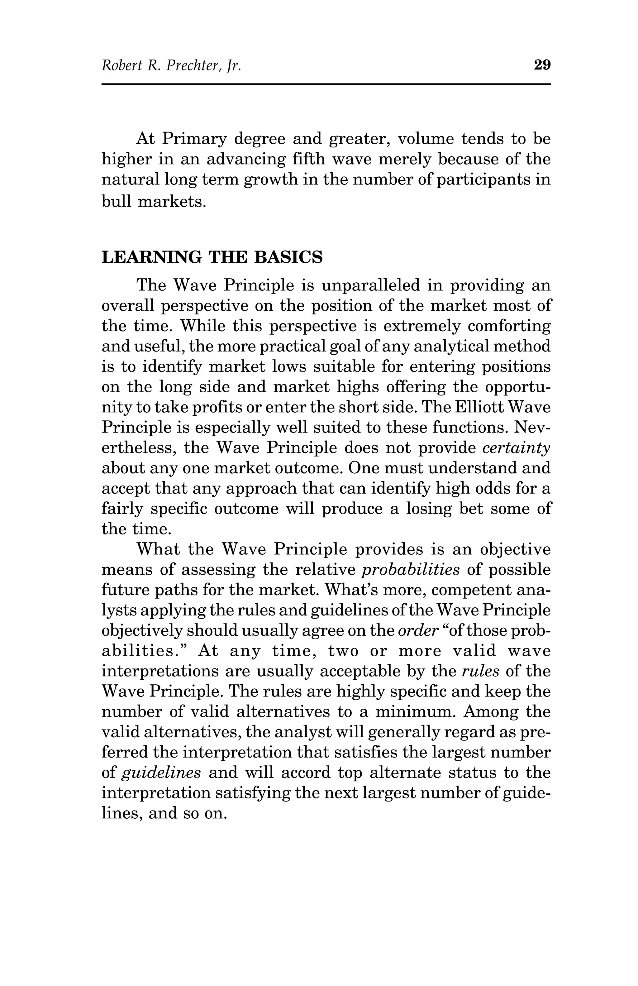 The Basics Of Elliot Wave Principle - Robert R Prechter.pdf