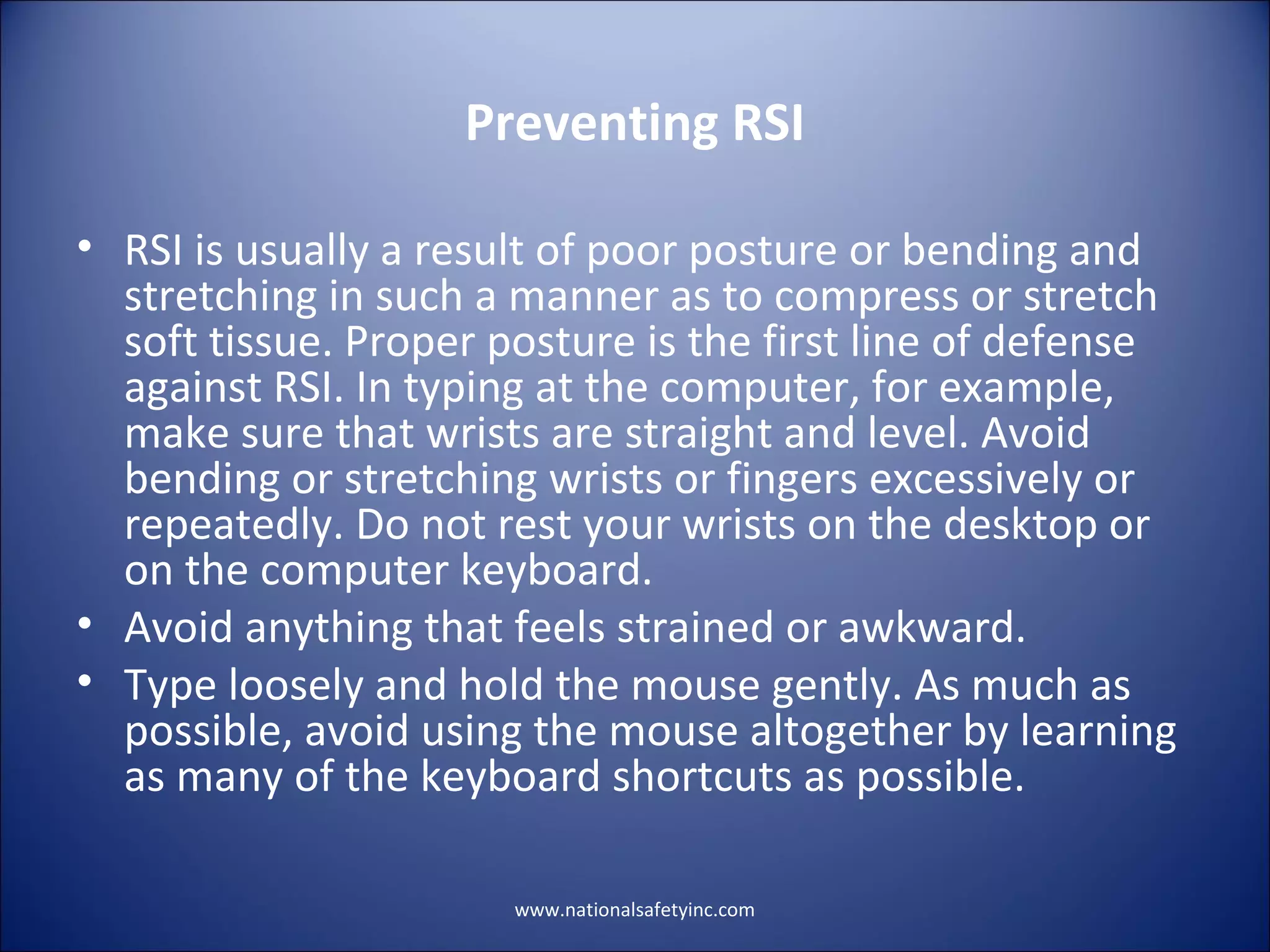 The basics of ergonomics | PPT | Injuries | Diseases and Conditions