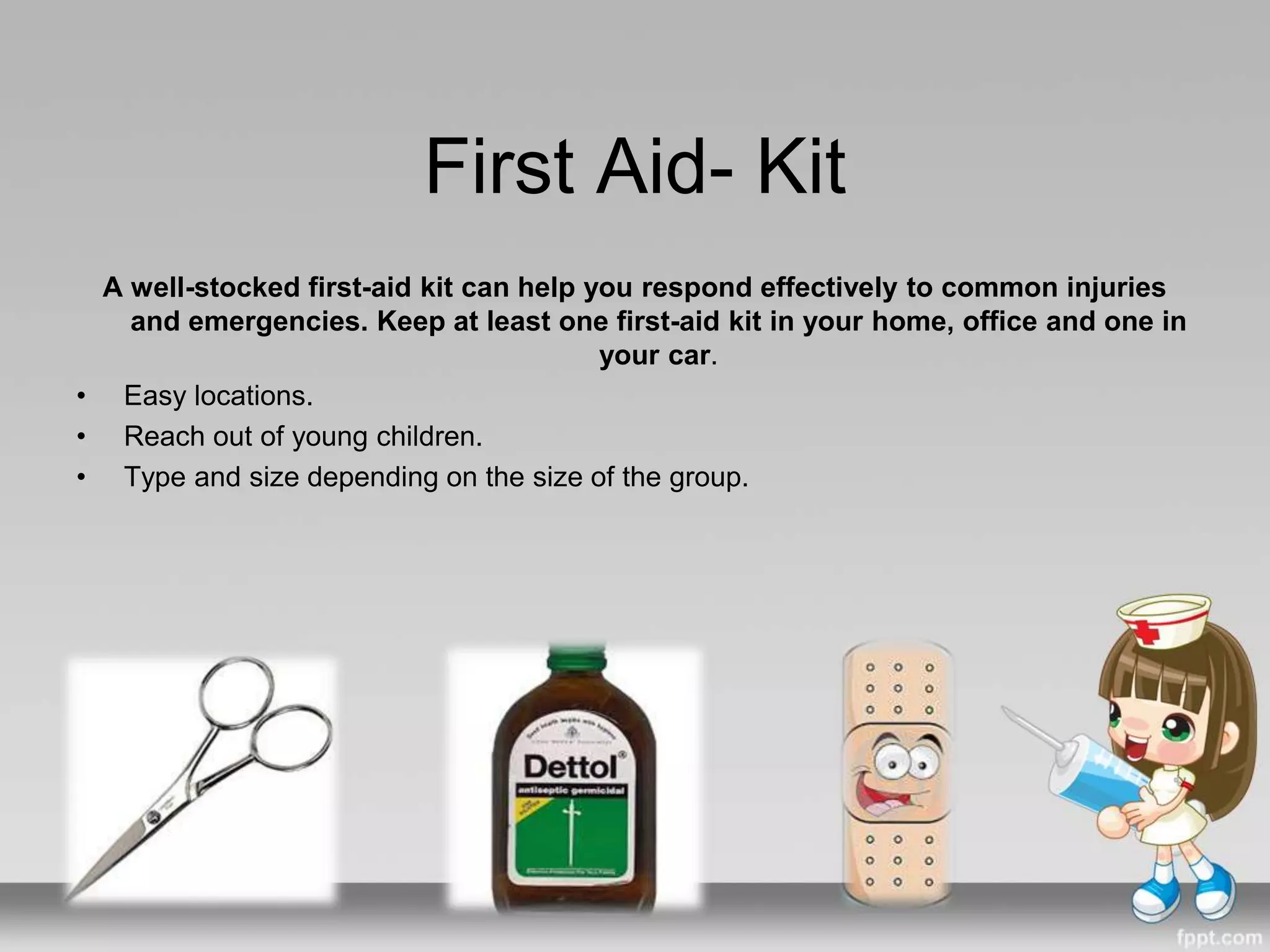 The basics of first aid | PPT