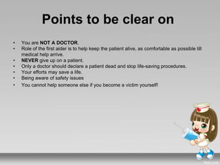 The basics of first aid | PPT