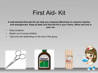 The basics of first aid | PPT