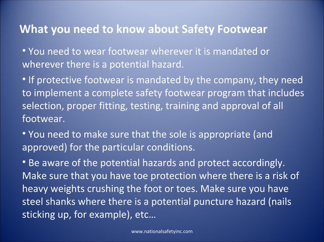 The basics of foot protection | PPT | Foot Health | Diseases and Conditions