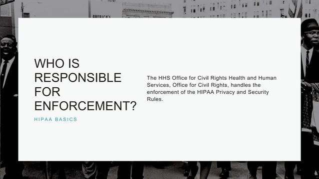 The Basics of HIPAA | PPTX | Health Insurance | Insurance