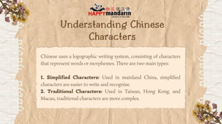 The Basics of Learning Chinese Language: A Comprehensive Guide | PPTX