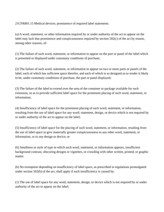 The basics of medical device labeling usa fda regulations-by-costas ...