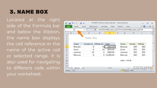 The basics of Microsoft excel | PDF