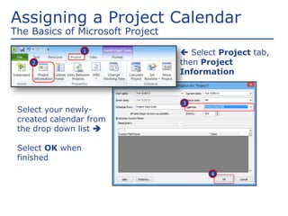 The Basics of Microsoft Project - Step 1 | PPT
