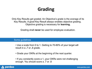 The basics of OKR - Google's secret sauce | PPTX