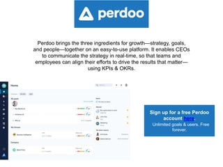 The basics of OKR - Google's secret sauce | PPTX