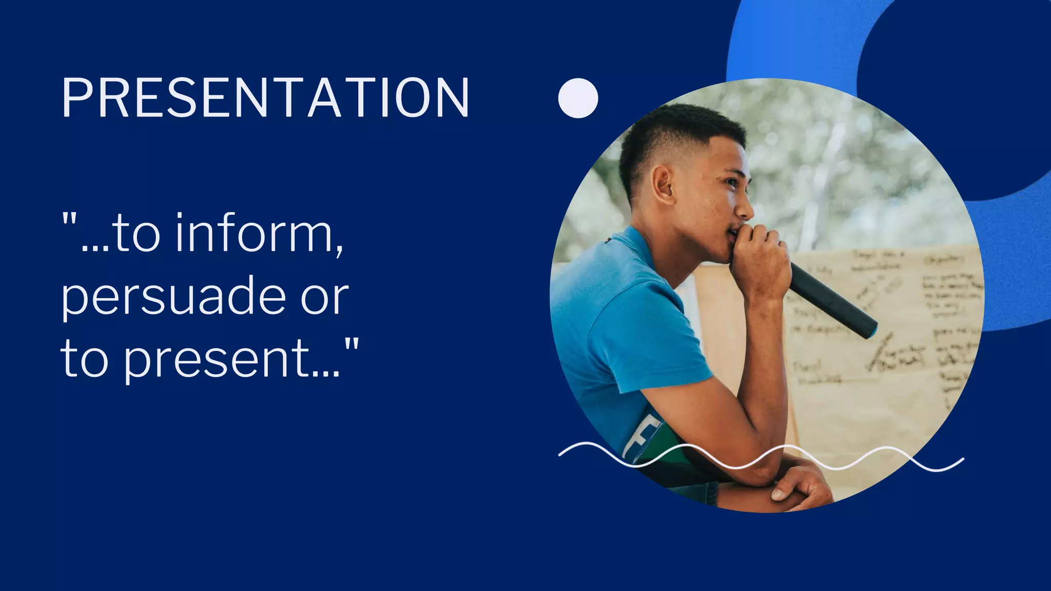 The basics of presentation | PPTX