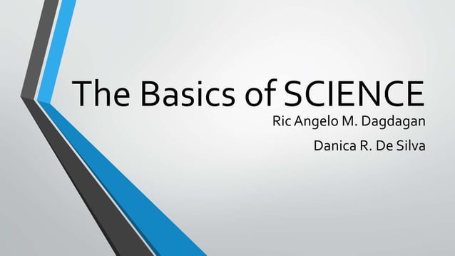 The Basics of Science | PPTX
