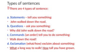 The basics of sentences session 4pptx.pptx