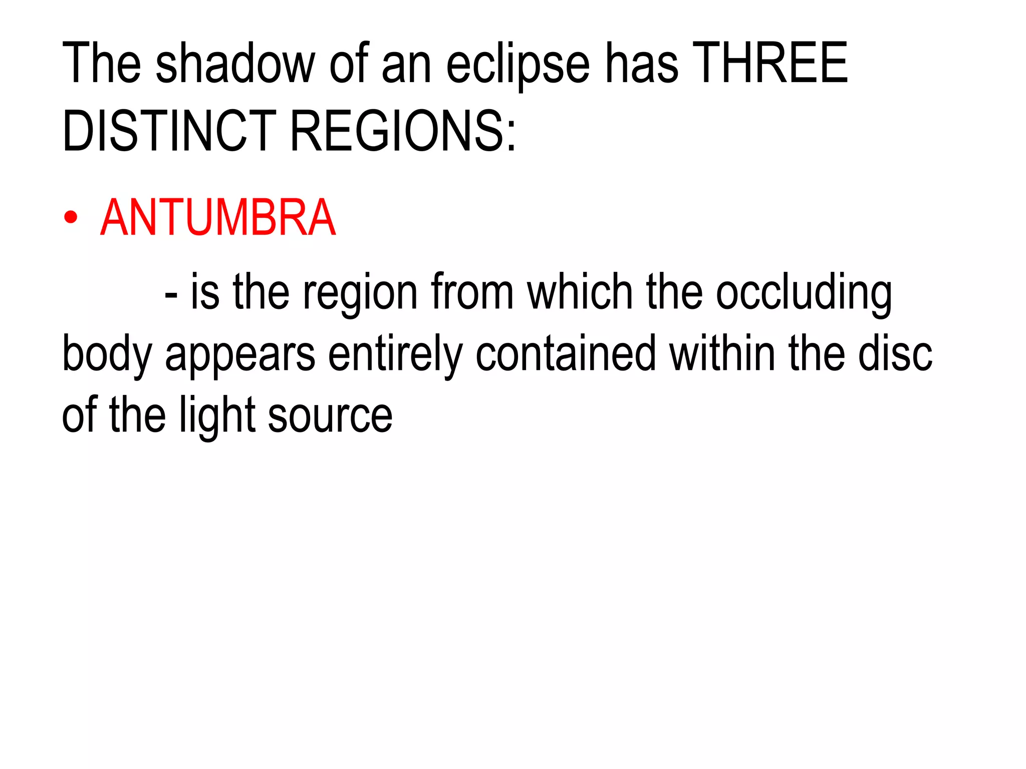 The basics of solar eclipse | PDF