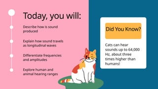 The Basics of Sound Waves Education Presentation in Flat Graphic Flat ...