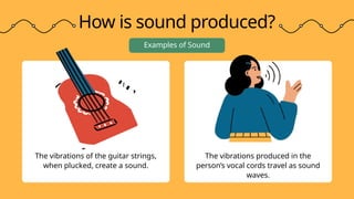 The Basics of Sound Waves Education Presentation in Flat Graphic Flat ...