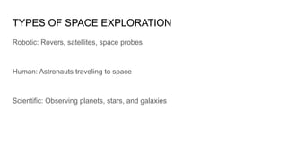 The Basics of Space Exploration, ASTROnomy | PDF