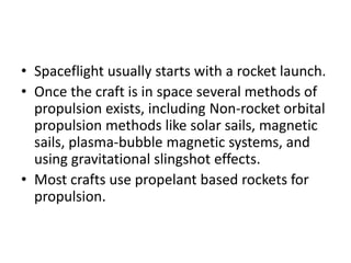 The basics of Rocket Propulsion Part 1 | PPTX