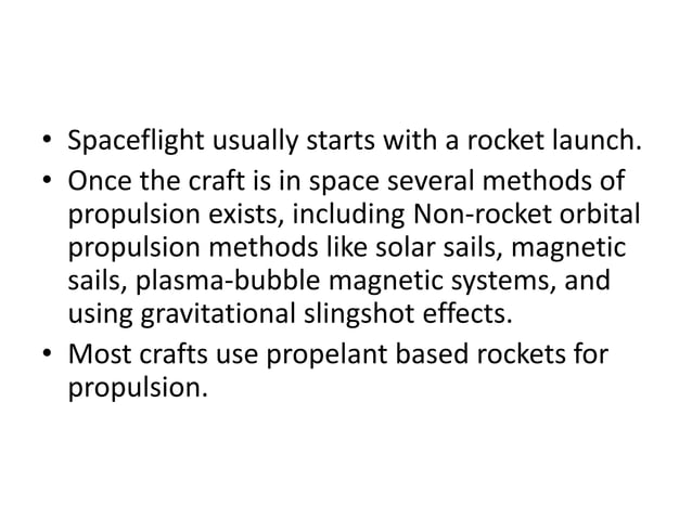 The basics of Rocket Propulsion Part 1 | PPTX | Chemistry | Science