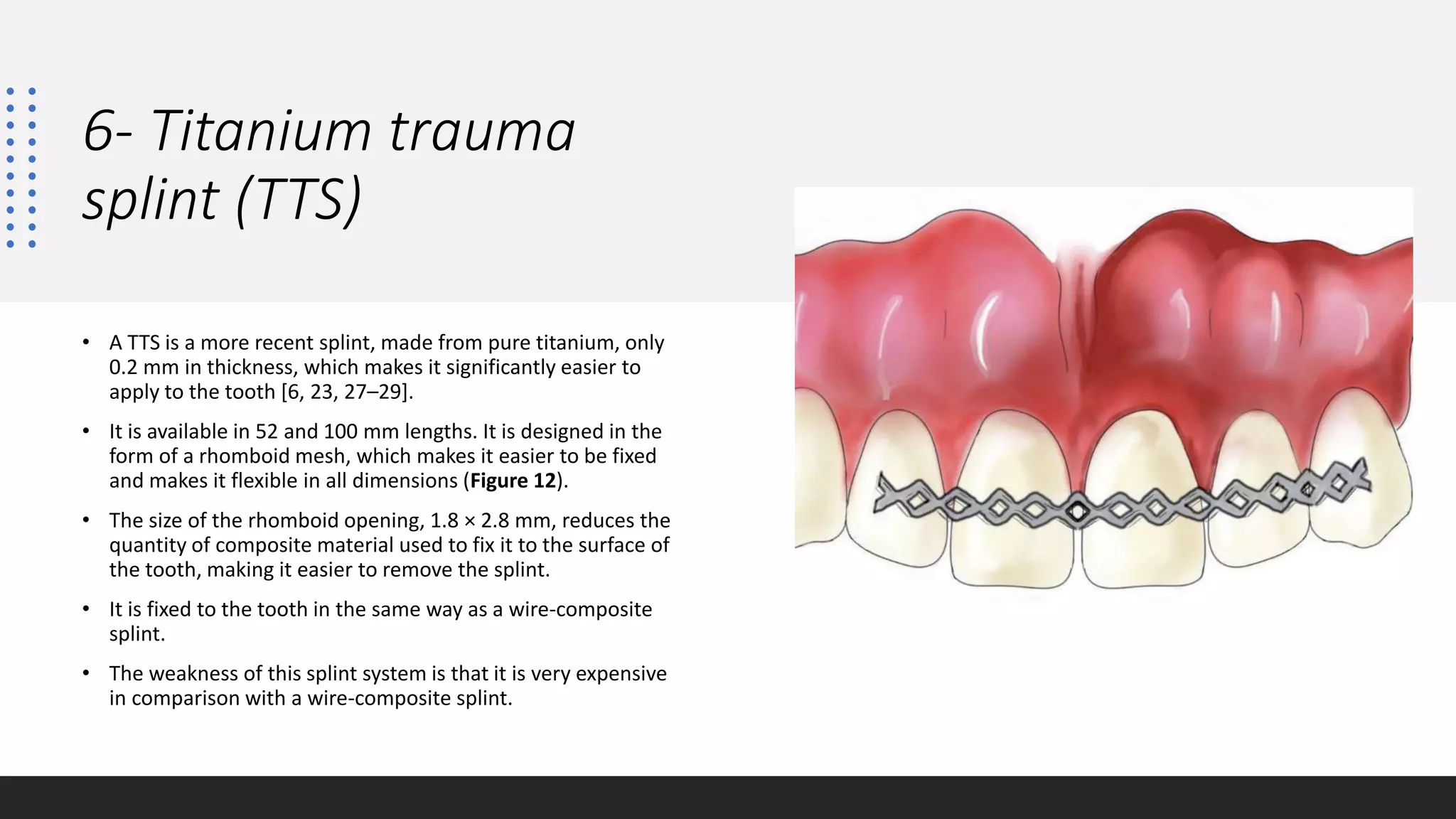 The Basics of Splinting in Dentoalveolar Traumatology.pptx