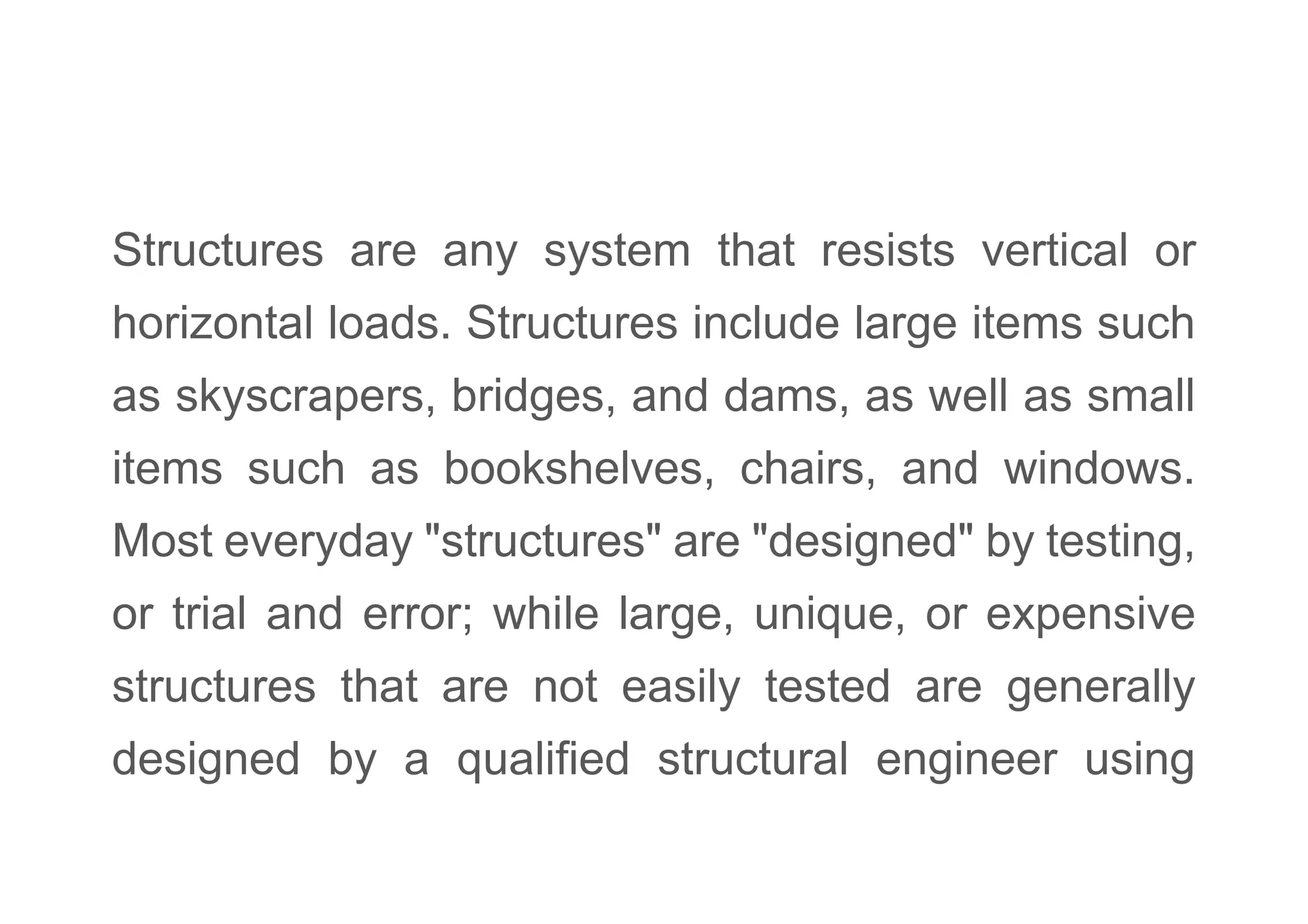 The basics of structural engineering | PDF