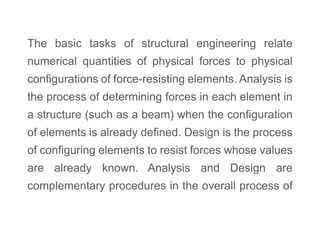 The basics of structural engineering | PDF