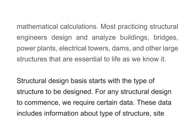 The basics of structural engineering | PDF | Civil Engineering Industry | Industries