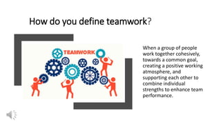 The basics of teamwork and collaboration wbt | PPTX