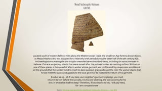 The Basics of the Biblical Hebrew Language | PPTX