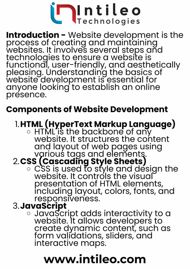 The Basics of Website Development .pdf